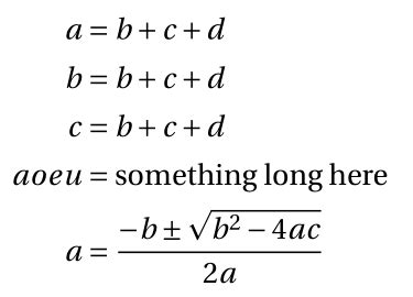 Removing Horizontal Space In Align Environment TeX LaTeX Stack Exchange