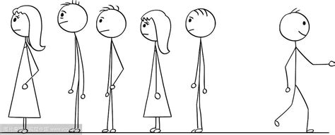 小人头简笔画排队怎么画最好又好看（漂亮15张） 简笔画图片大全