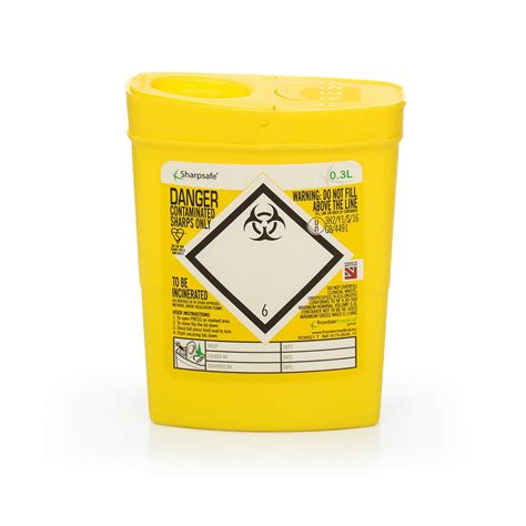Sharps Container Sharpsafe Pocket Size Mrs Scientific