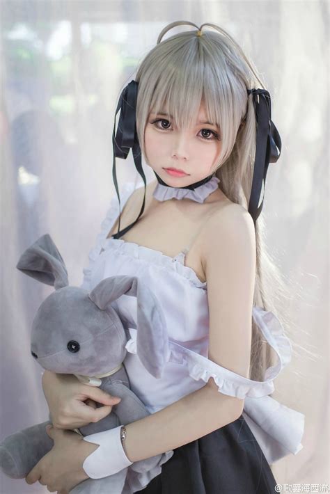 Zettai Pantsu Yosuga No Sora Anime Cosplay Zettai Ryouiki