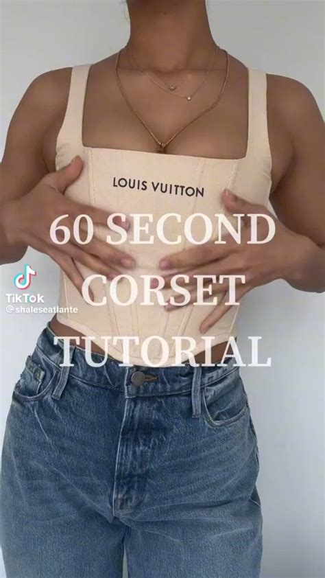 Corset Top Sewing Pattern Download Pdf Summer Top Xs S M L Xl
