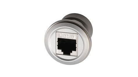 Ex 49196 Exsys Feed Through Adapter Cat6 Rj45 Socket Rj45 Socket Distrelec Switzerland