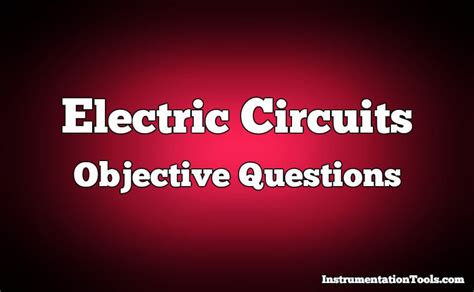 Electric Circuits Questions And Answers Pdf