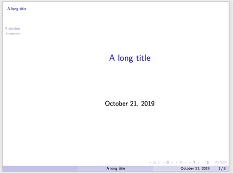 Beamer How Could I Remove The Color Of The Navigation Sidebar TeX LaTeX Stack Exchange