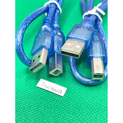 Usb Cable 30cm For Upload Arduino Square Port Data Type B Shopee Philippines