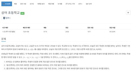 [백준 boj] 21608번 상어 초등학교 c