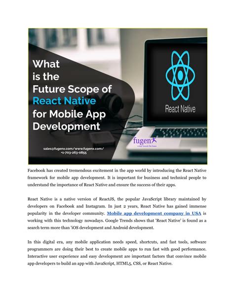 Ppt Future Scope Of React Native For Mobile App Development Powerpoint Presentation Id11673673