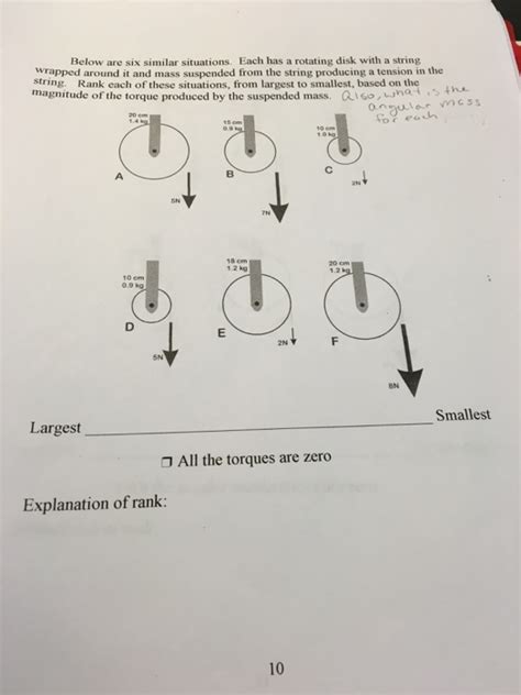 Solved Torque And Angular Acceleration Please Show How To