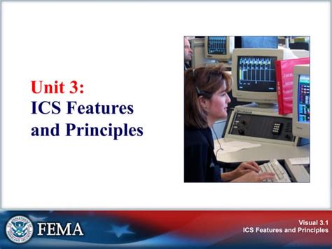 Ics Features And Principles Fema Org 2017 Ppt