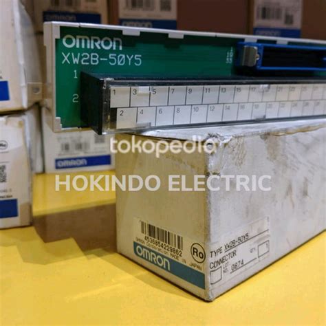Jual Omron Xw2b 50y5 Connector Terminal Block Omron Xw2b 50y5 Original Jakarta Pusat Hokindo