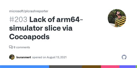 lack of arm64 simulator slice via cocoapods · issue 203 · microsoft plcrashreporter · github