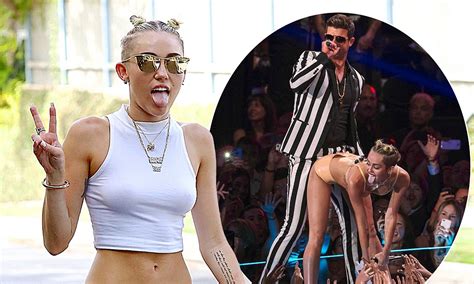 Miley Cyrus Opens Up Following Her Controversial Performance At The VMAs Daily Mail Online