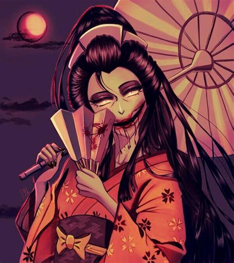 裂嘴妖怪——裂口女图集 哔哩哔哩