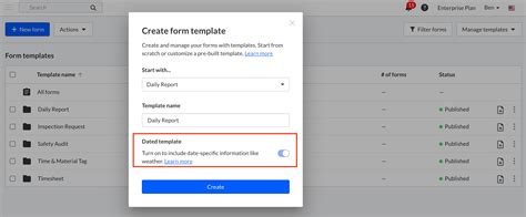 Introduction To Custom Forms And Templates Knowledge Base