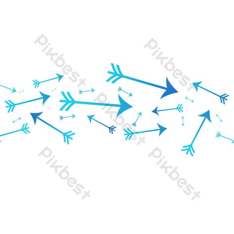 Blue Technology Arrow Icon Effect PNG Images PSD Free Download Pikbest