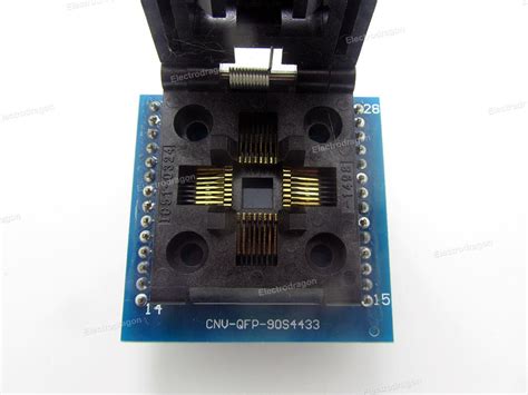 TQFP32 To DIL28 Programmer Socket ElectroDragon