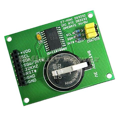 Buy Mini Rtc Real Time Clock Ds3232 I2c Bus For Pic Avr Arm Online At