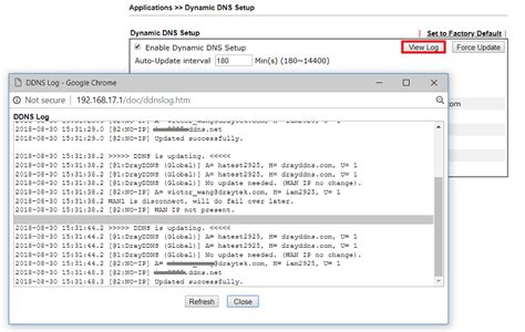 Use Dynamic Dns Ddns For Routers Access Draytek