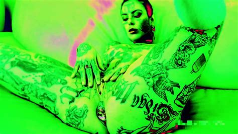 Psychedelic Tattoo Anal Eporner