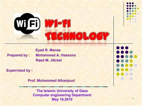 Wireless Networks Ppt Ppt