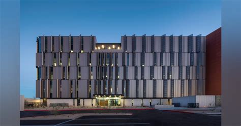 Self Shading Building Takes Cues From The Desert Architectural Products