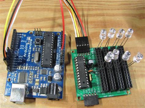 Max7219 Breakout Board For 64 Discrete Leds Leds And Multiplexing