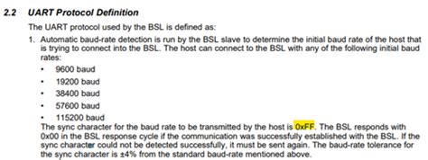 Msp432p401r Configuring Bsl Interface Issue Msp Low Power Microcontroller Forum Msp Low