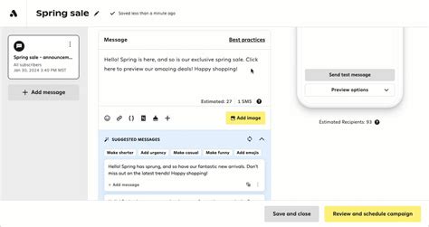 Add Custom Link Tracking Parameters To Campaign Text Messages