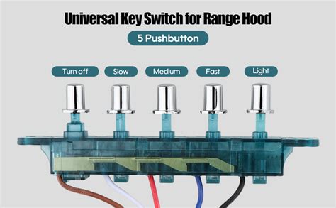 Amazon Com Range Hood Keyboard Switch Button Replacement For Parts Panel Controller Range
