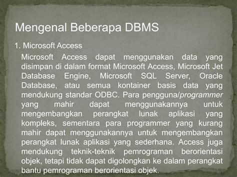 Dbms Database Management System Pptx