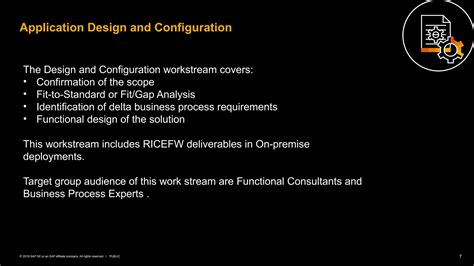 Sap Activate Methodology Workstreams Pptx Business Business And Finance