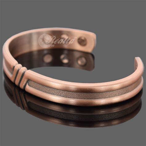 Mens Womens Copper Magnetic Bracelet Arthritis Pain Relief Healing