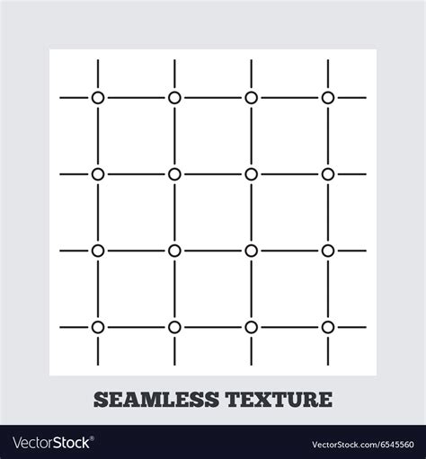 Circles Grid Stripped Seamless Pattern Royalty Free Vector