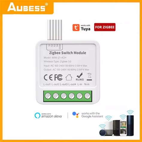 Tuya Smart Zigbee Switch Module 2 Way Control 2 3 4 Gang Automation Diy Breaker Eur 10 70