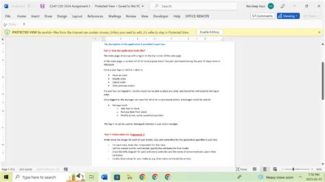 Solved Part 1 How The Application Looks Like The Inder