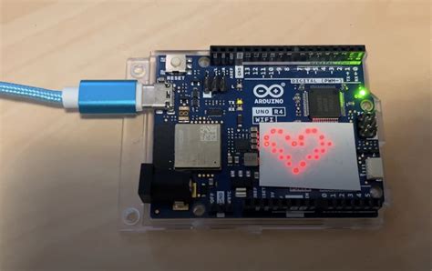 Github Misanunor4text A Simple Example To Print Text On The Arduino Uno R4 Wifi Led Matrix