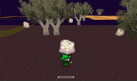 here s what my top down 2d game looks like in 3d with a placeholder tree considering making the