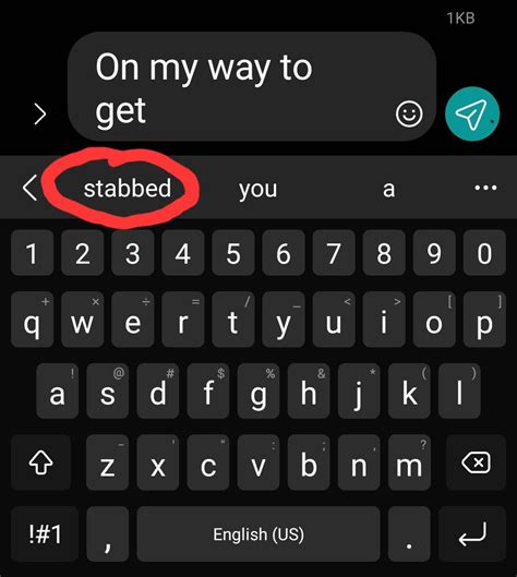 Why Is My Predictive Text Predicting That Rholup