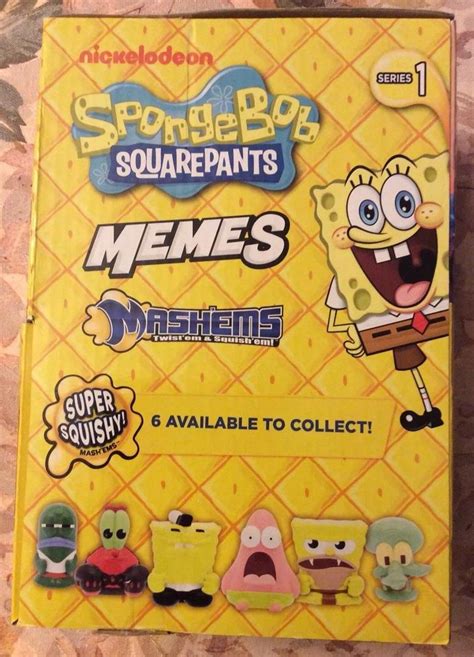 Spongebob Squarepants Memes Mashems Series 1 Display Case 23 Blind Capsules 1959407397