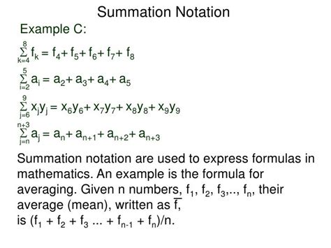 5 1 Sequences And Summation Notation