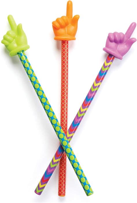 Brandclub Learning Resources Patterned Hand Pointers 3 Pieces Ages 3 Classroom Pointer For