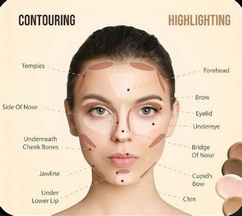 How To Contour And Highlight Your Face Contour Makeup Makeup Face