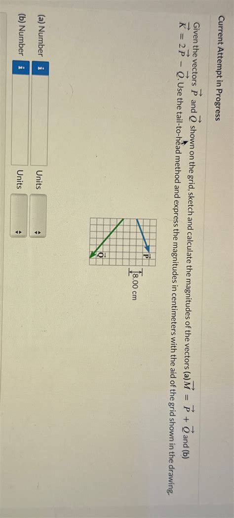 solved current attempt in progressgiven the vectors vec p