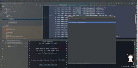 Springboot项目代码混淆和反编译教程·附软件连接springboot 代码混淆 Csdn博客