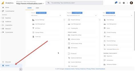 How To Create A Google Analytics Account Assign Access MITO Studios