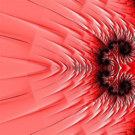 Fractal Red Mandelbrot Set Detail Digital Artwork For Creative