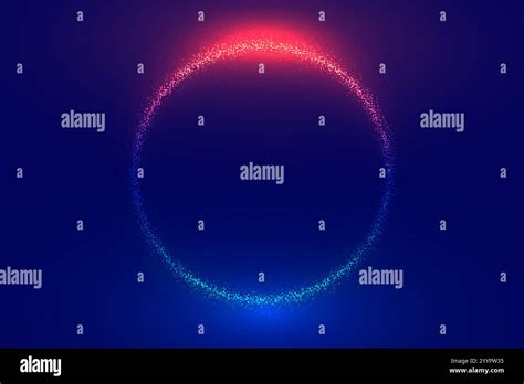 Abstract Digital Particle Sphere Background Stock Vector Image And Art Alamy