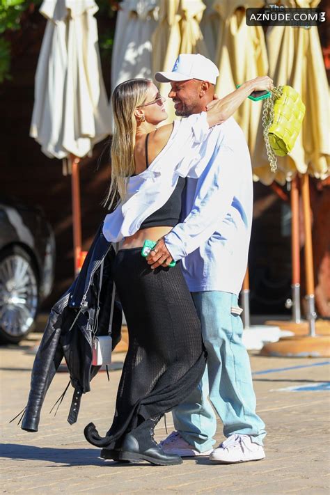 Joy Corrigan And Ted Dhaniks Pda Filled Lunch Date In Malibu Aznude