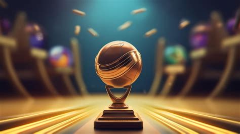 Premium Ai Image Small Trophy On A Soft Background