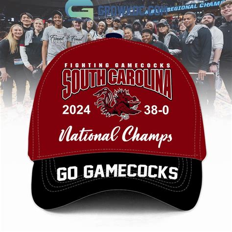 South Carolina Gamecocks 2024 National Champions Go Gamecocks Red